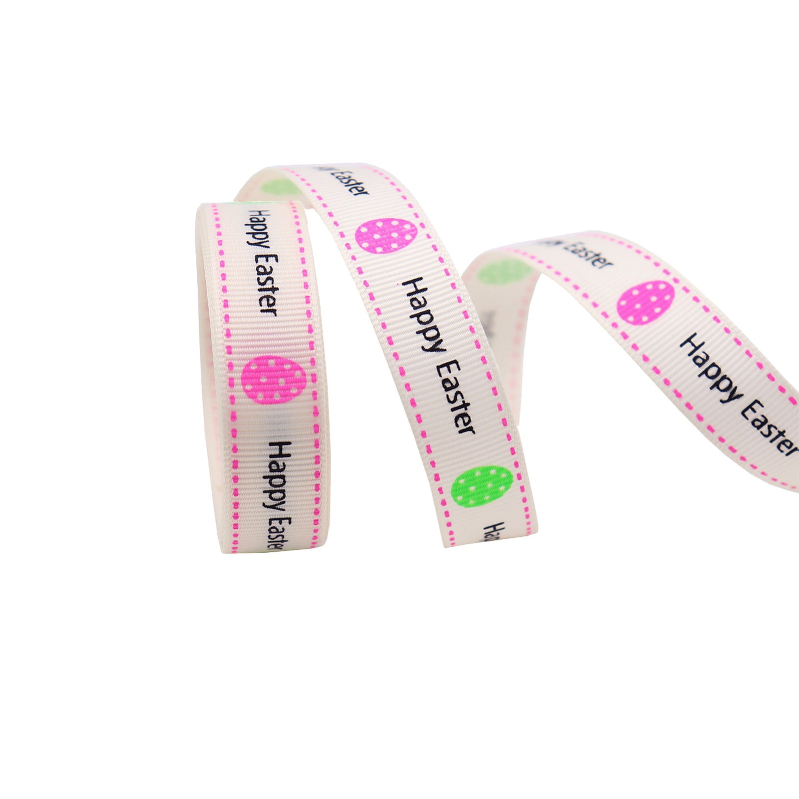 Happy Easter Ribbon,Easter Ribbon with Wired Edge,Easter Fabric Ribbons ...