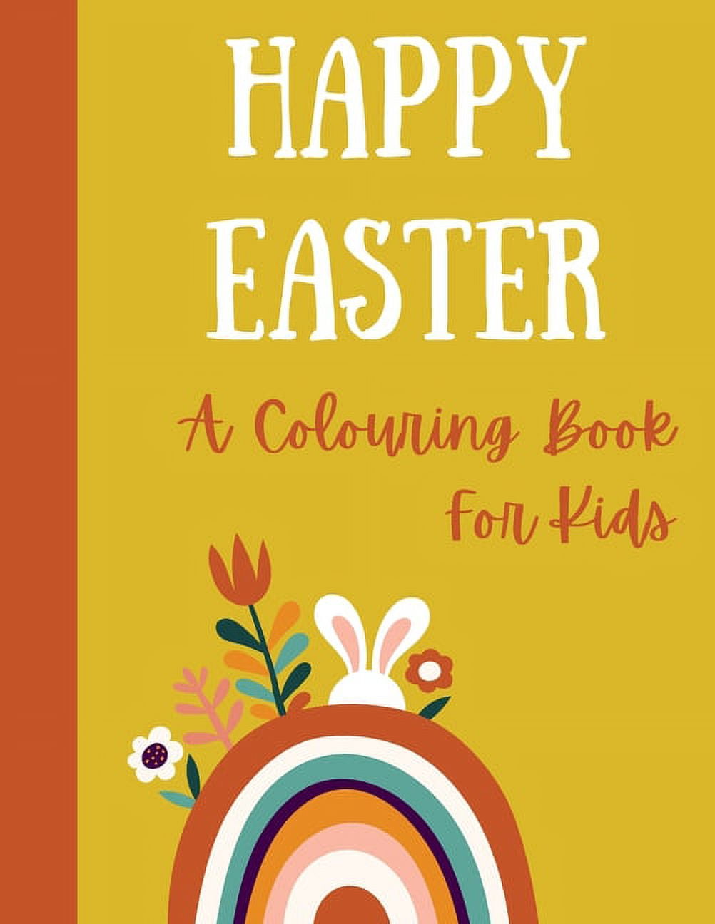 Happy Easter. A colouring book for kids.: Easter colouring book for ...