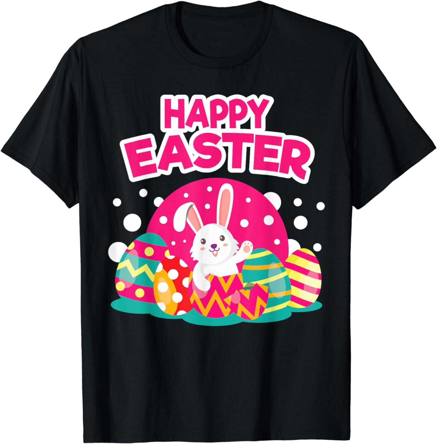 Happy Easter for Women and Girls - Easter T-Shirt - Walmart.com