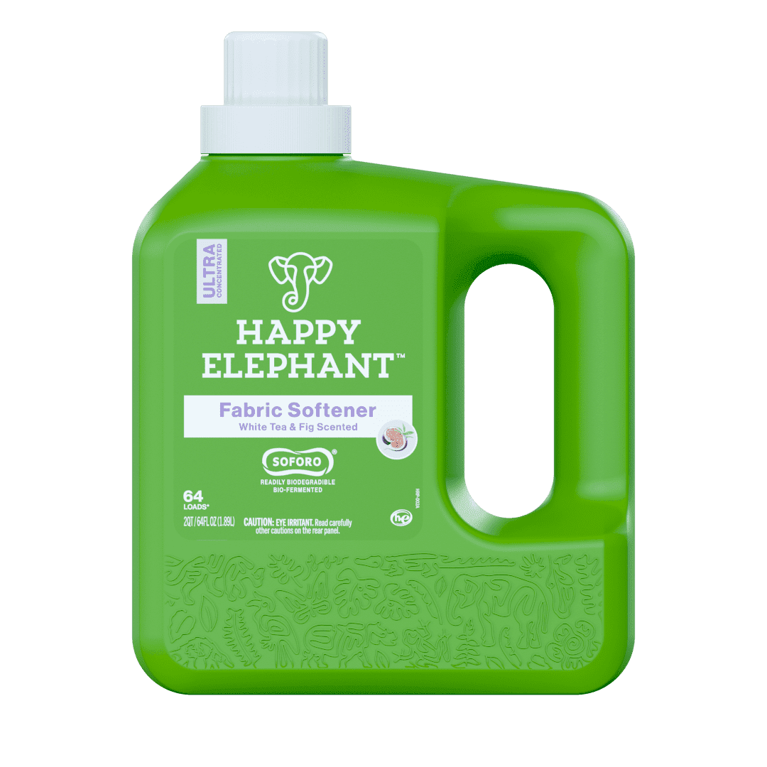 Happy Elephant Softener, Ultra Concentrated, Eco Friendly - White Tea ...