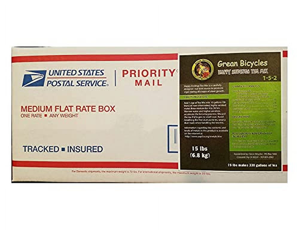 Happy Endings Compost Tea Mix (15 lbs) Concentrated All Purpose Organic ...