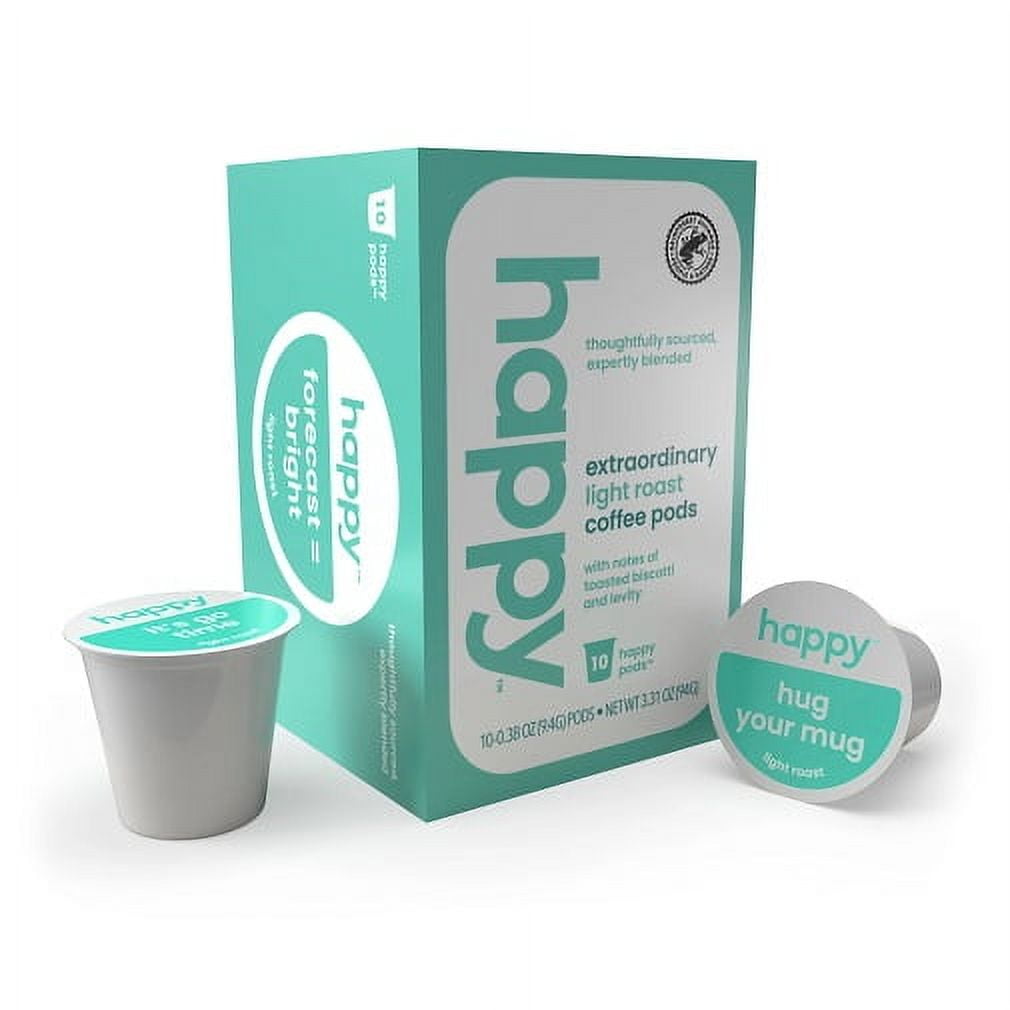 Happy Extraordinary Light Roast Coffee Pods - Walmart.com