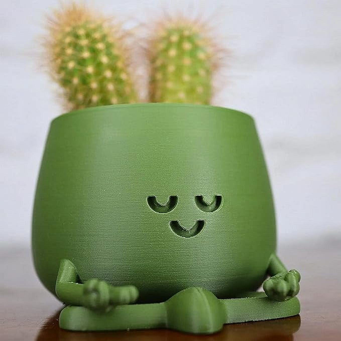 Happy Face Planter, Creative Fun Planters, Unique Happy Face Shape ...