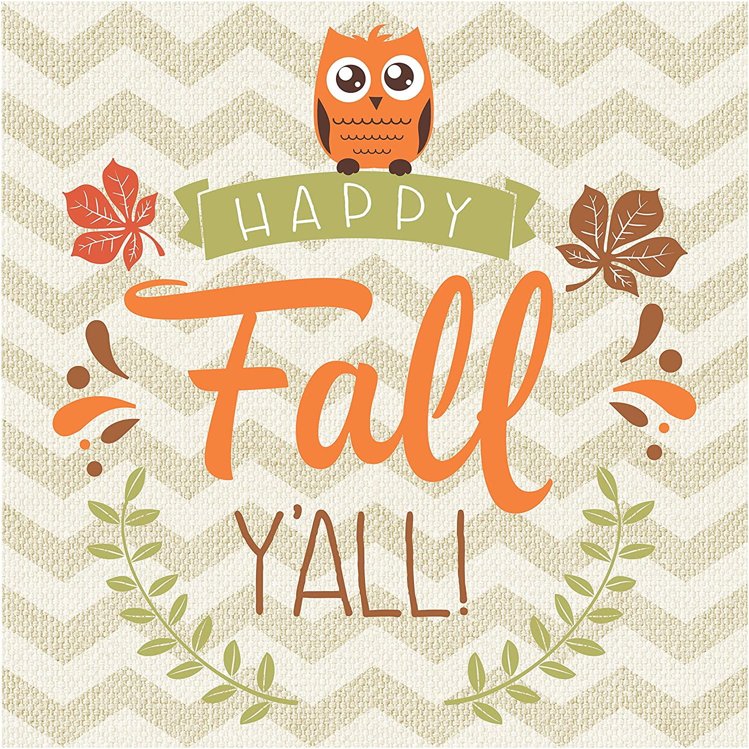 Happy Fall Y'all Fall Wall Sign 12x12 - Walmart.com