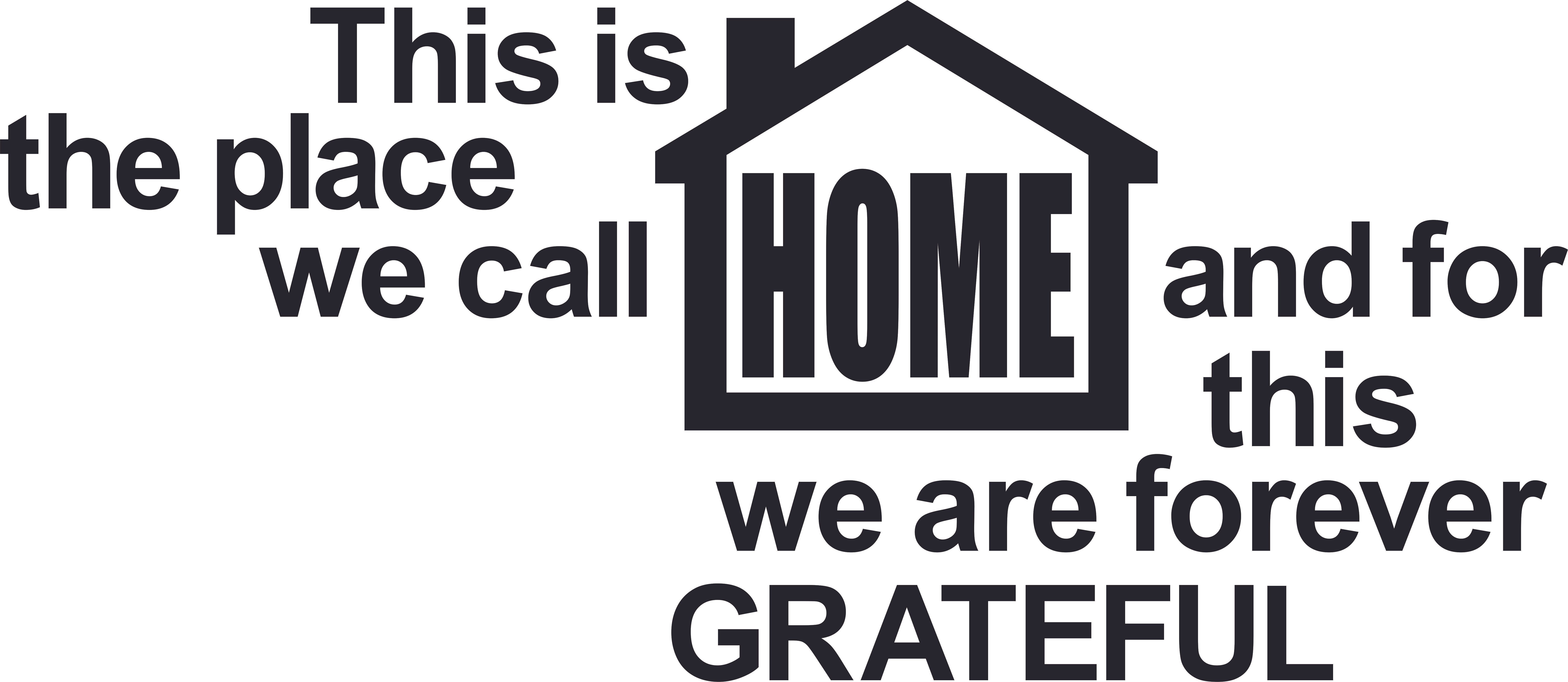 Happy Family Home Life Quotes Customized Wall Decal - Custom Vinyl Wall ...