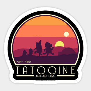 Happy Family Sticker Bluey Stickers For Kids, Bluey Stickers Party ...