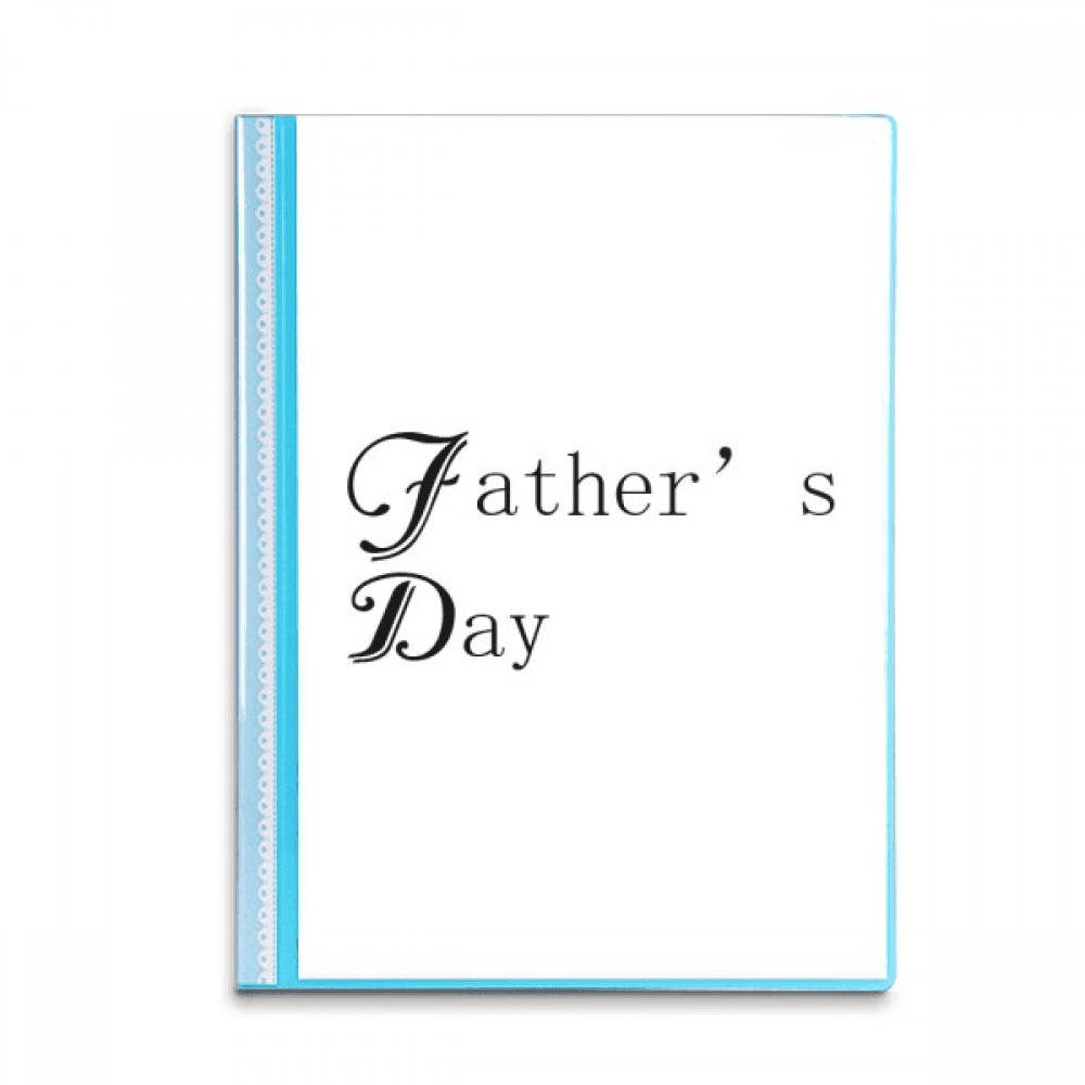 Happy Father Day Happiness Thanks Book Sheet Protectors Portfolio ...
