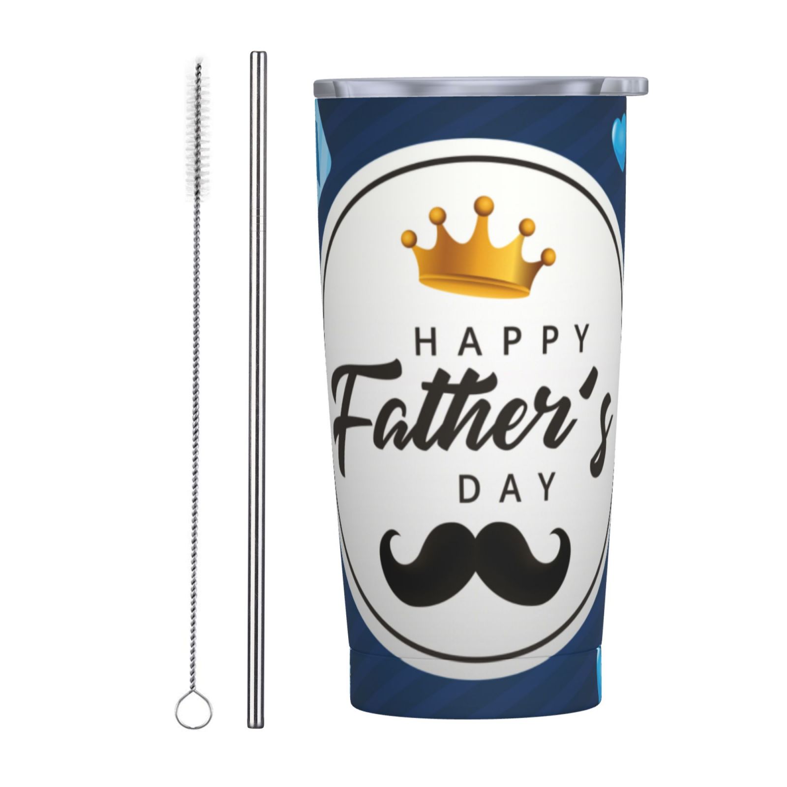 Happy Father'S Day 20 Oz Insulated Stainless Steel Coffee Travel Mug ...