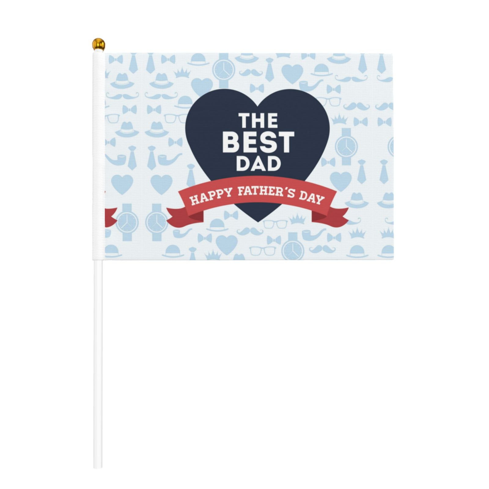 Happy Father'S Day 2024 Flag Small Mini Hand Held Flags Small Miniature ...