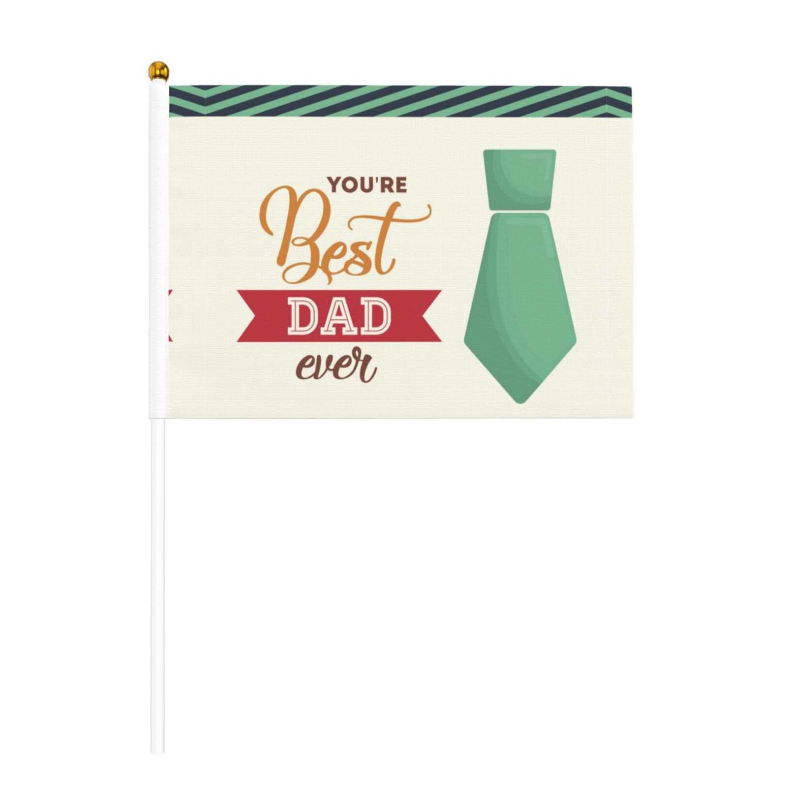 Happy Father'S Day 2024 Flag Small Mini Hand Held Flags Small Miniature ...
