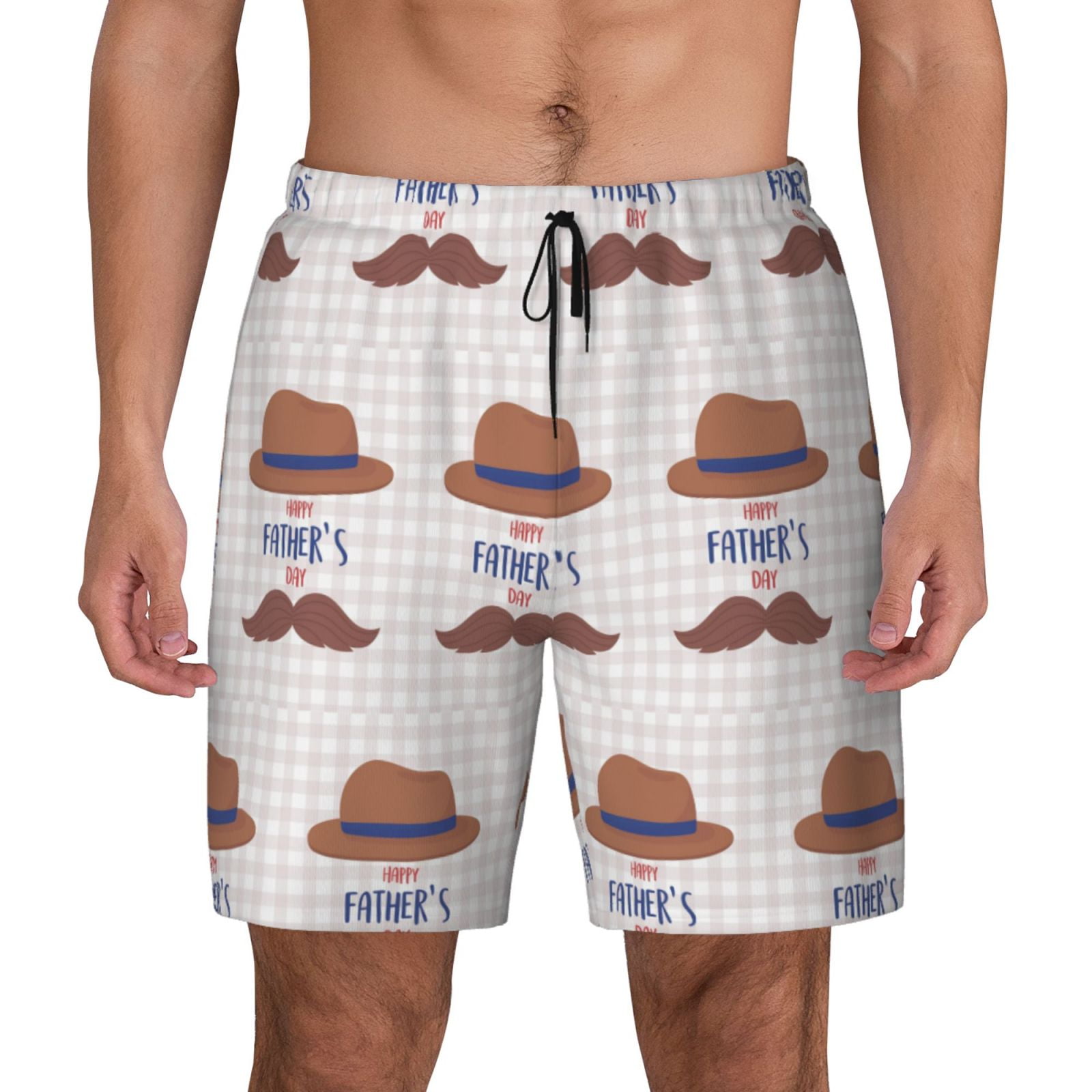 Happy Father'S Day 2024 Mens Swim Trunks With Compression Liner With ...