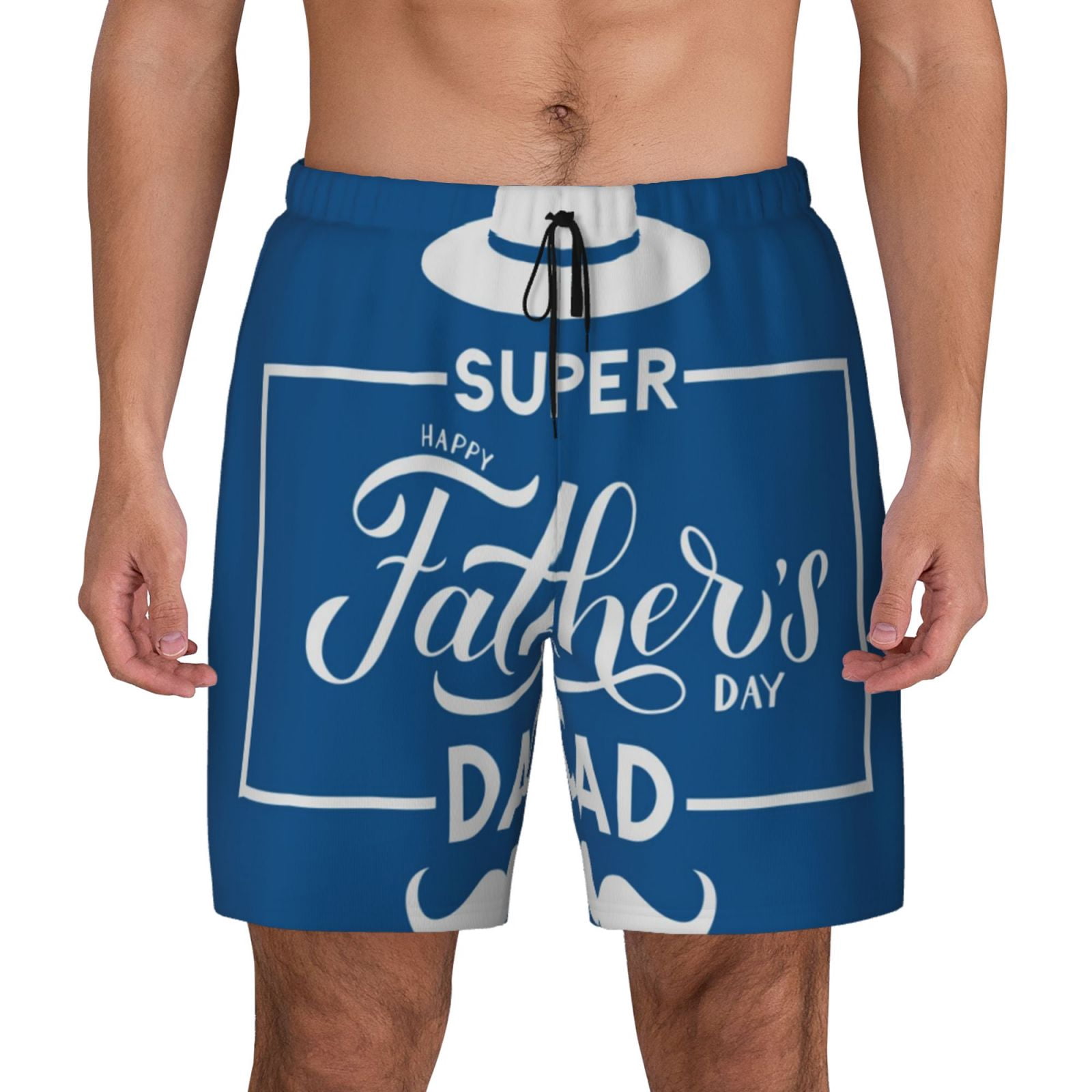 Happy Father'S Day 2024 Mens Swim Trunks With Compression Liner With ...