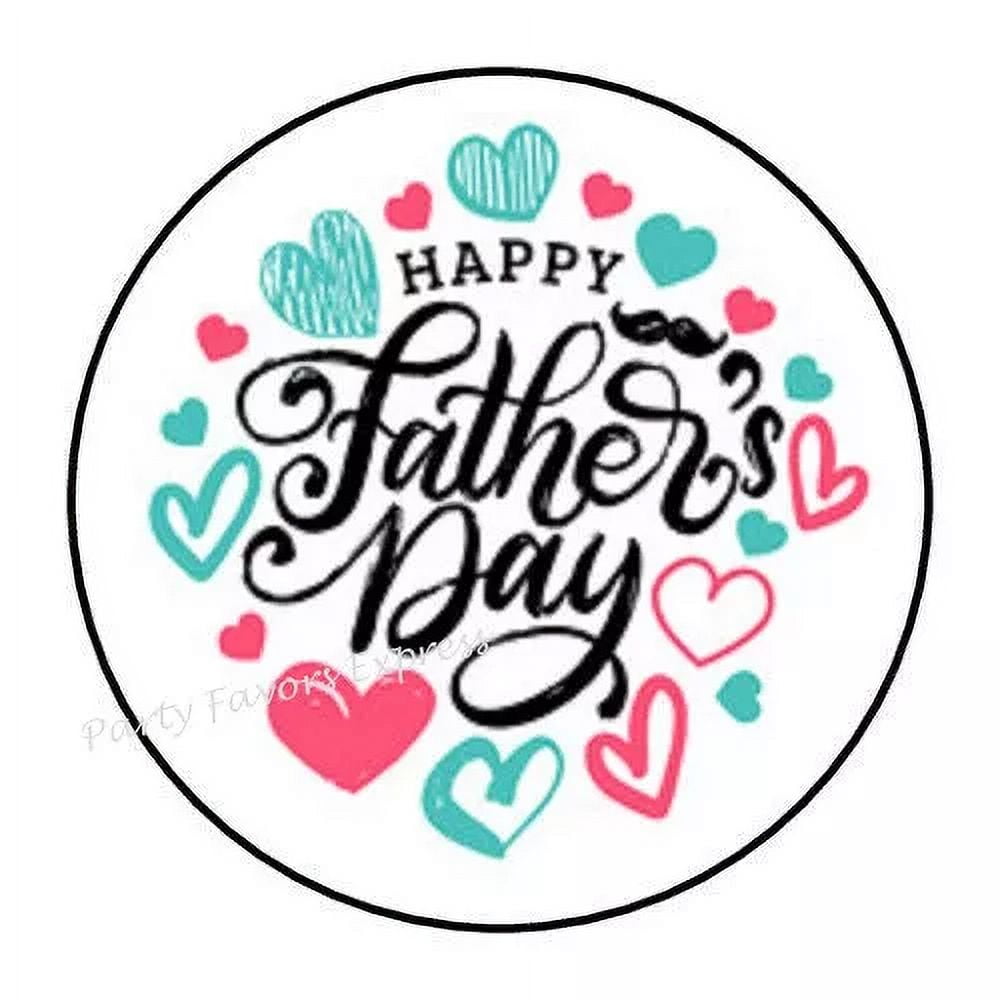 Happy Father'S Day Stickers Party Favors Phone Decal Water Bottle ...