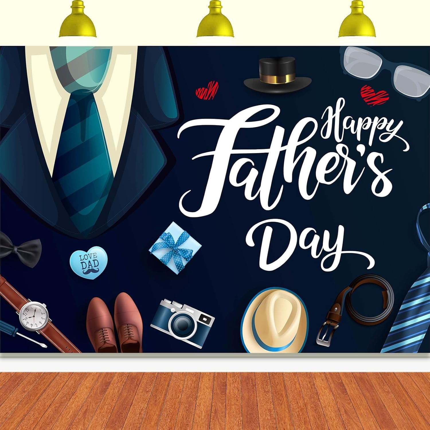 Happy Father's Day Backdrop,Fathers Day Backdrop Fathers Day Banner ...