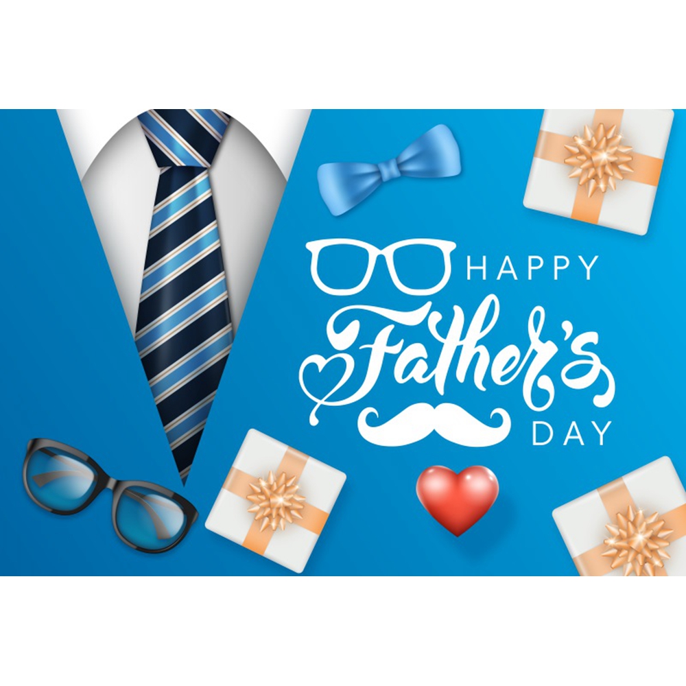 Happy Father's Day Backdrop Photography I Love Dad Thank You Daddy ...