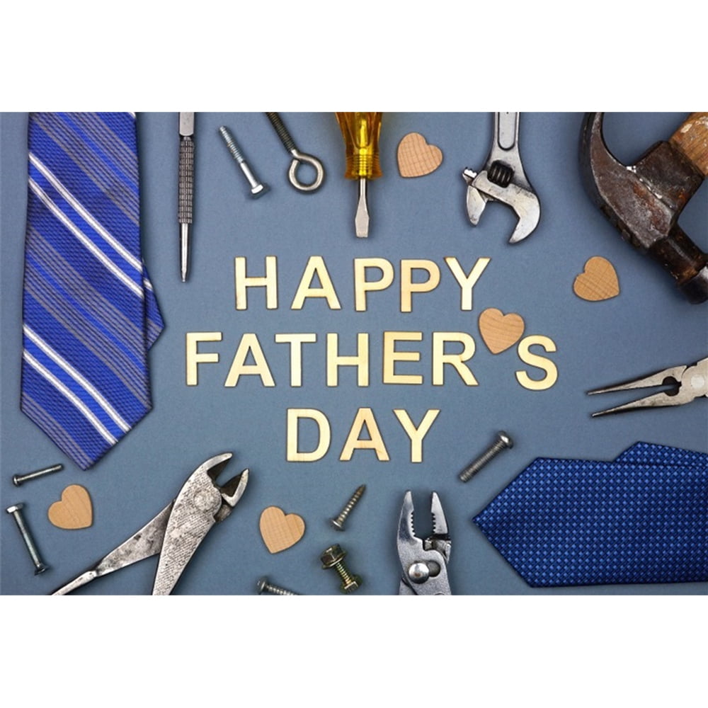 Happy Father's Day Backdrop Photography r Family Photo Booth Thank You ...