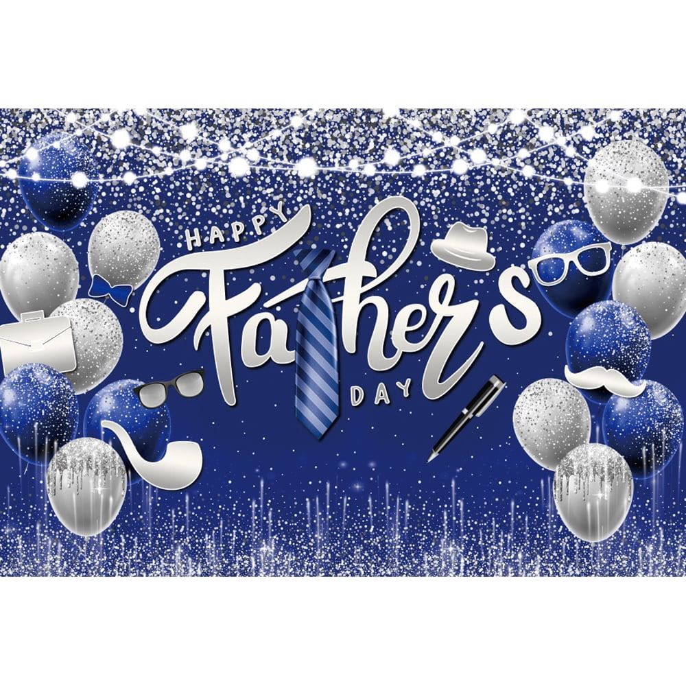 Happy Father's Day Backdrop Photography r Family Photo Booth Thank You ...