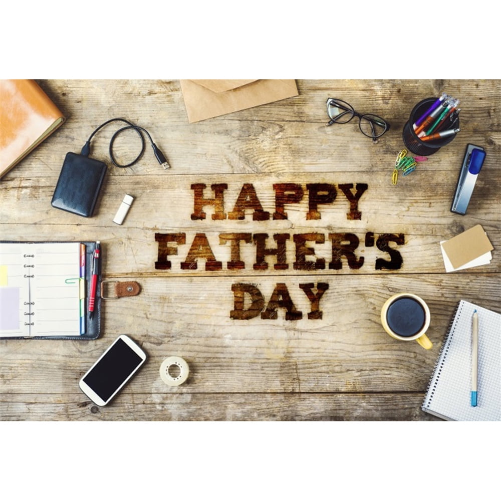 Happy Father's Day Backdrop Photography r Family Photo Booth Thank You ...