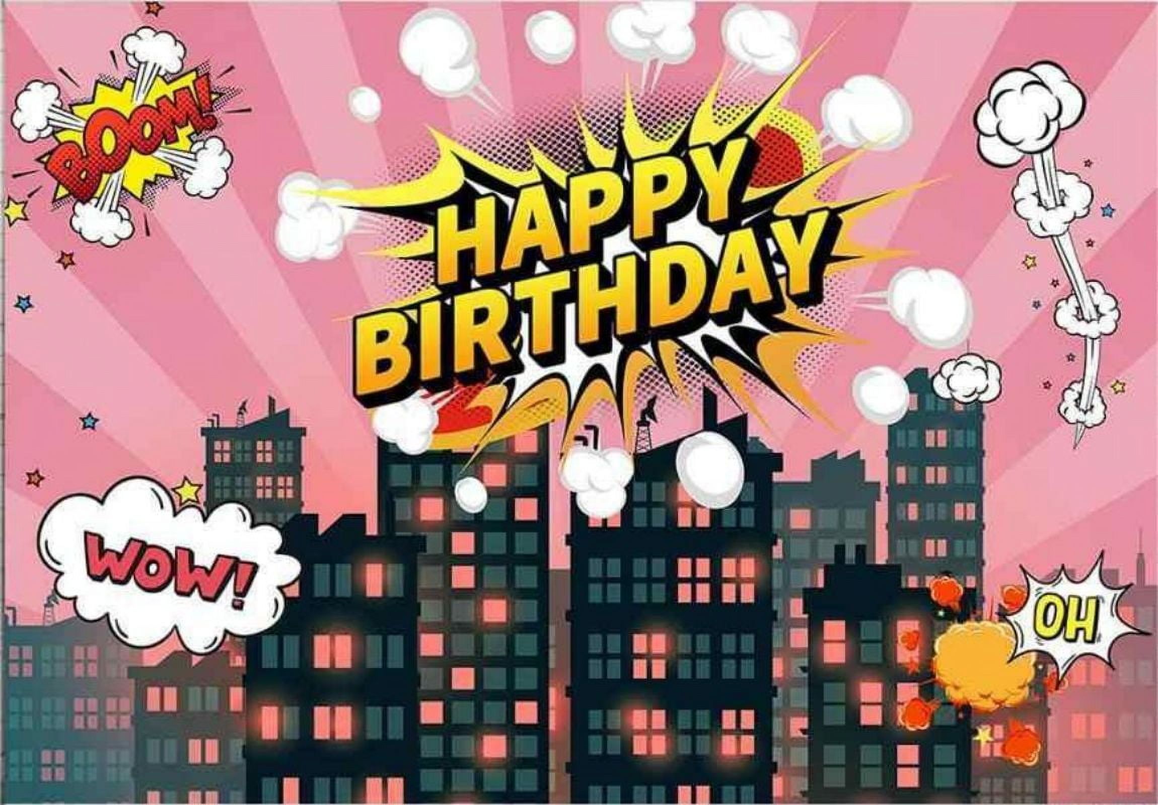 Happy Father's Day Background Vinyl Custom Birthday Backdrop Party ...