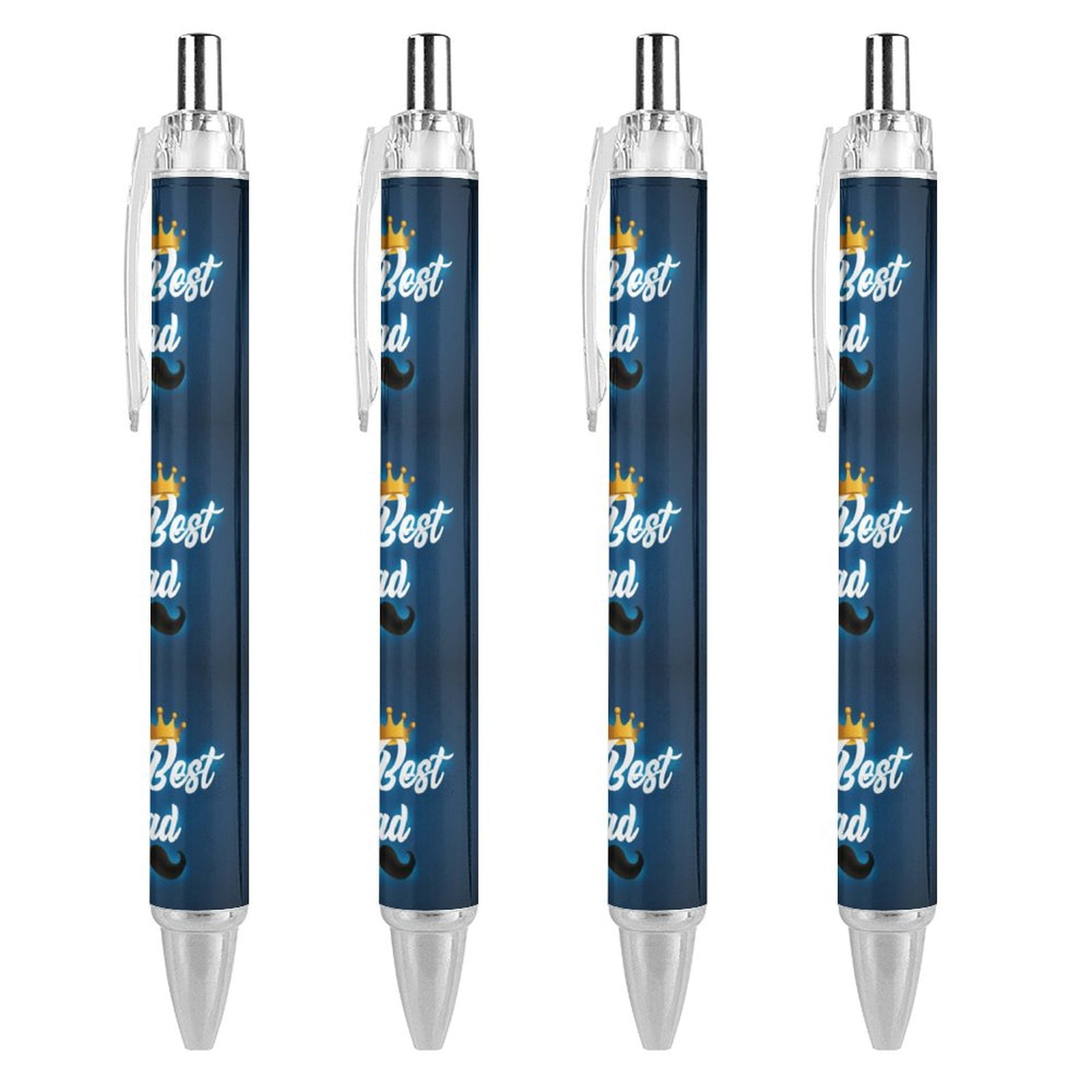 Happy Father's Day Ballpoint Pen Retractable Pens Black Writing Pen ...