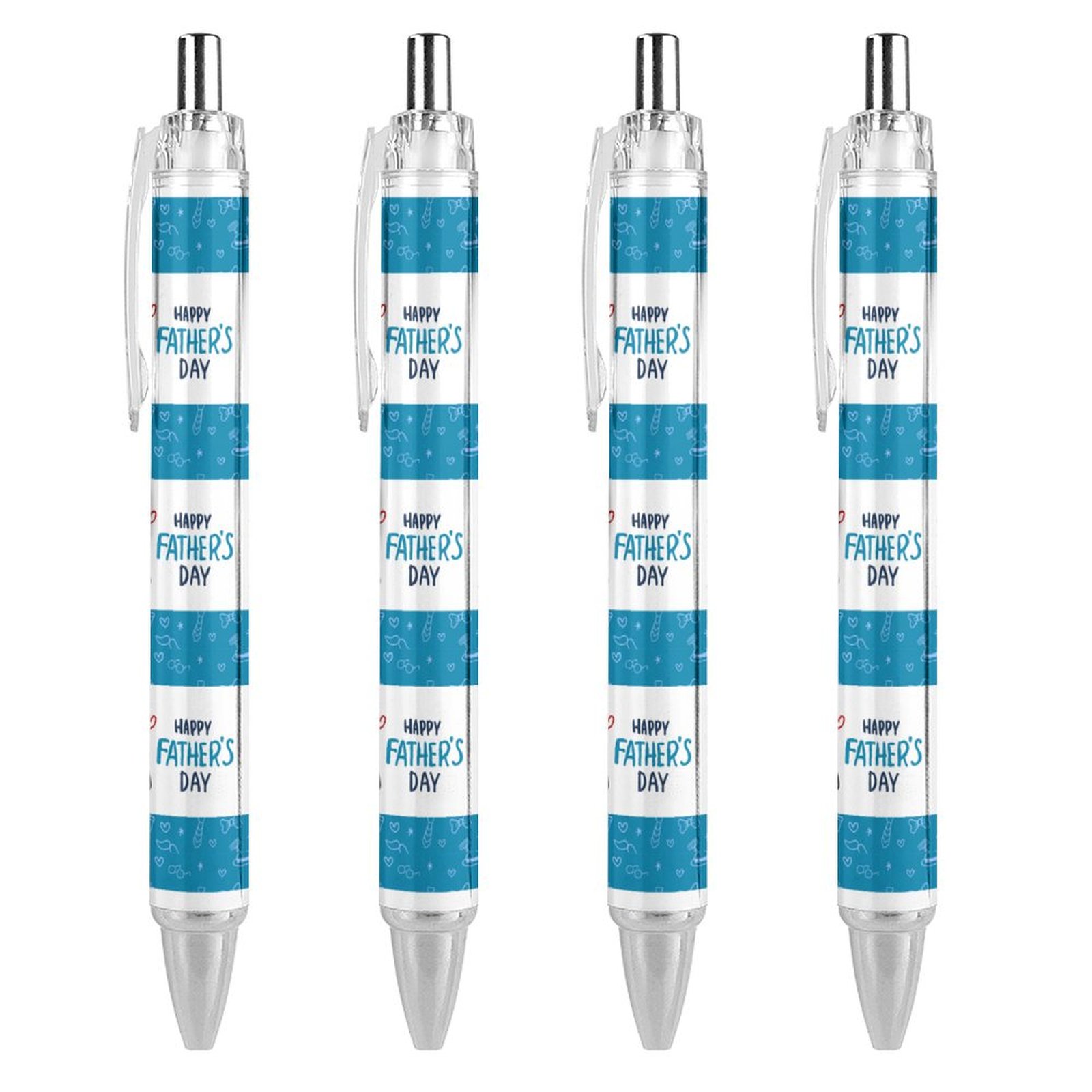 Happy Father's Day Ballpoint Pen Retractable Pens Black Writing Pen ...