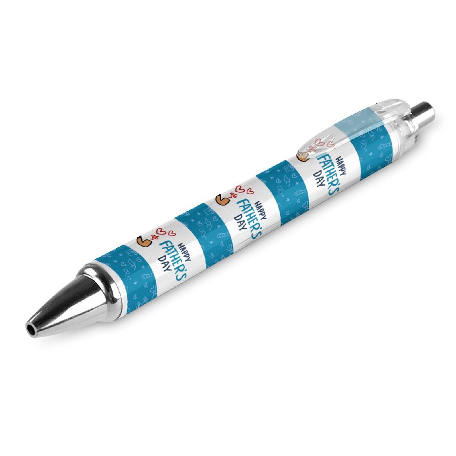 Happy Father's Day Ballpoint Pen Retractable Pens Black Writing Pen ...