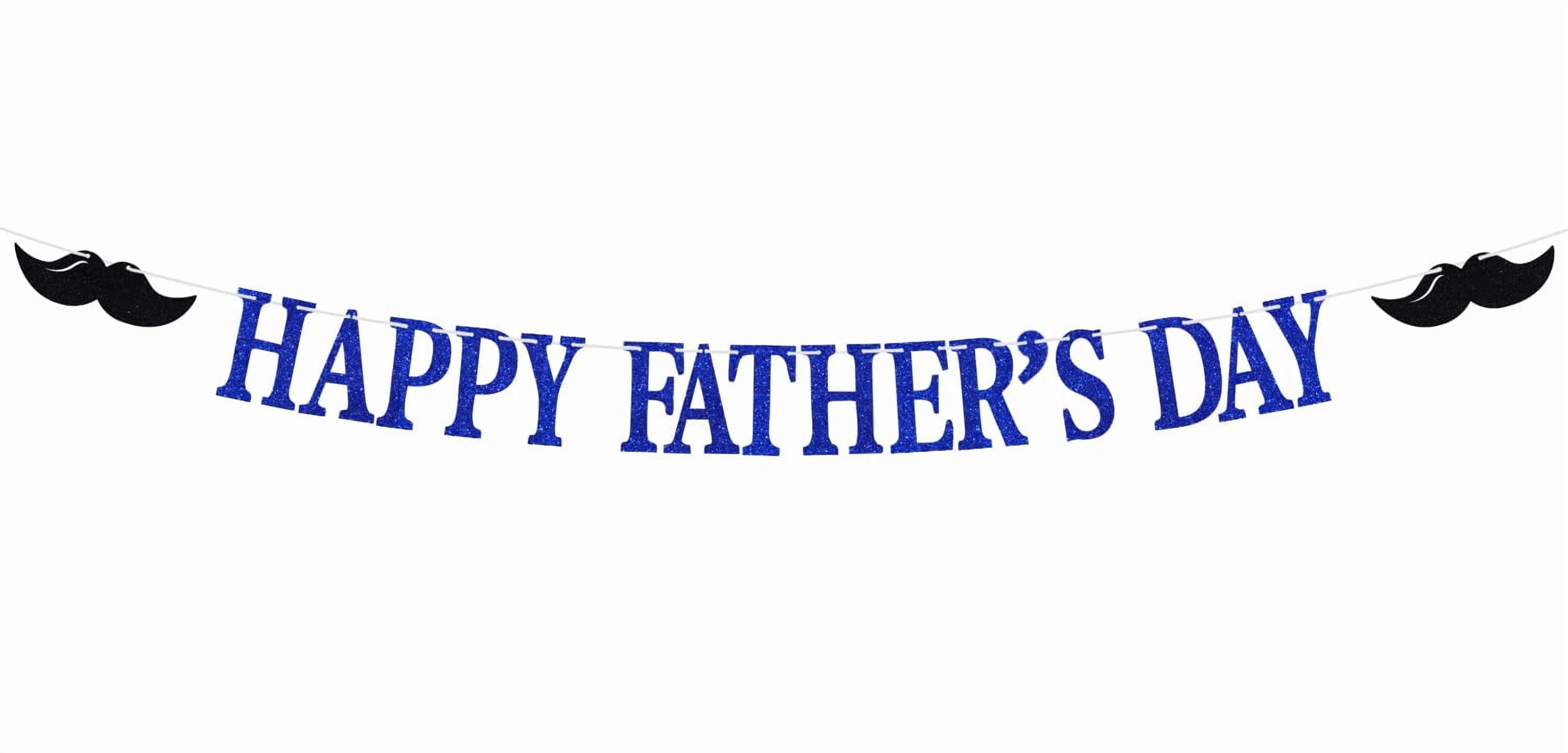 Happy Father's Day Banner, Best Dad Ever, Super Dad, Happy Birthday ...