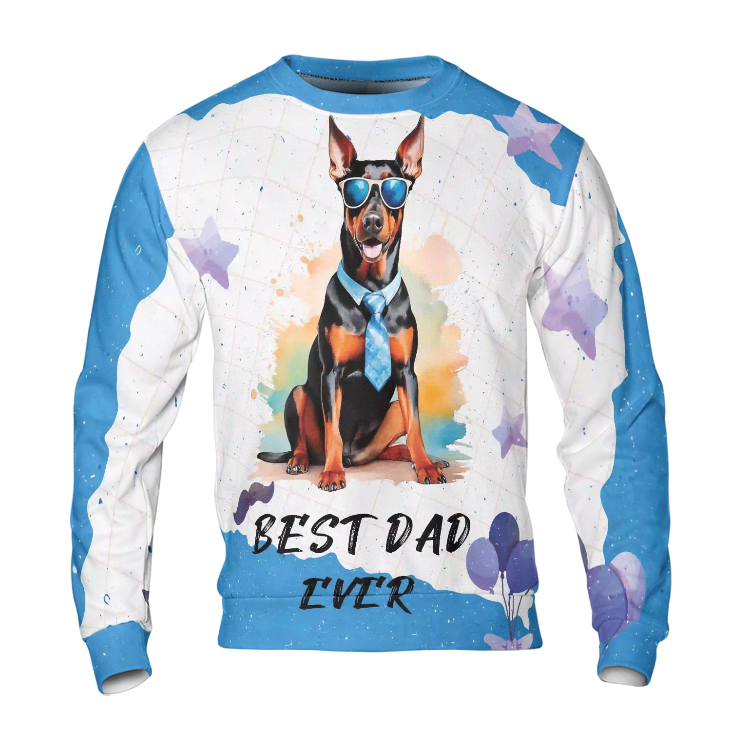 Happy Father's Day Best Doberman Pinscher Cool Dad Ever All Over Print ...