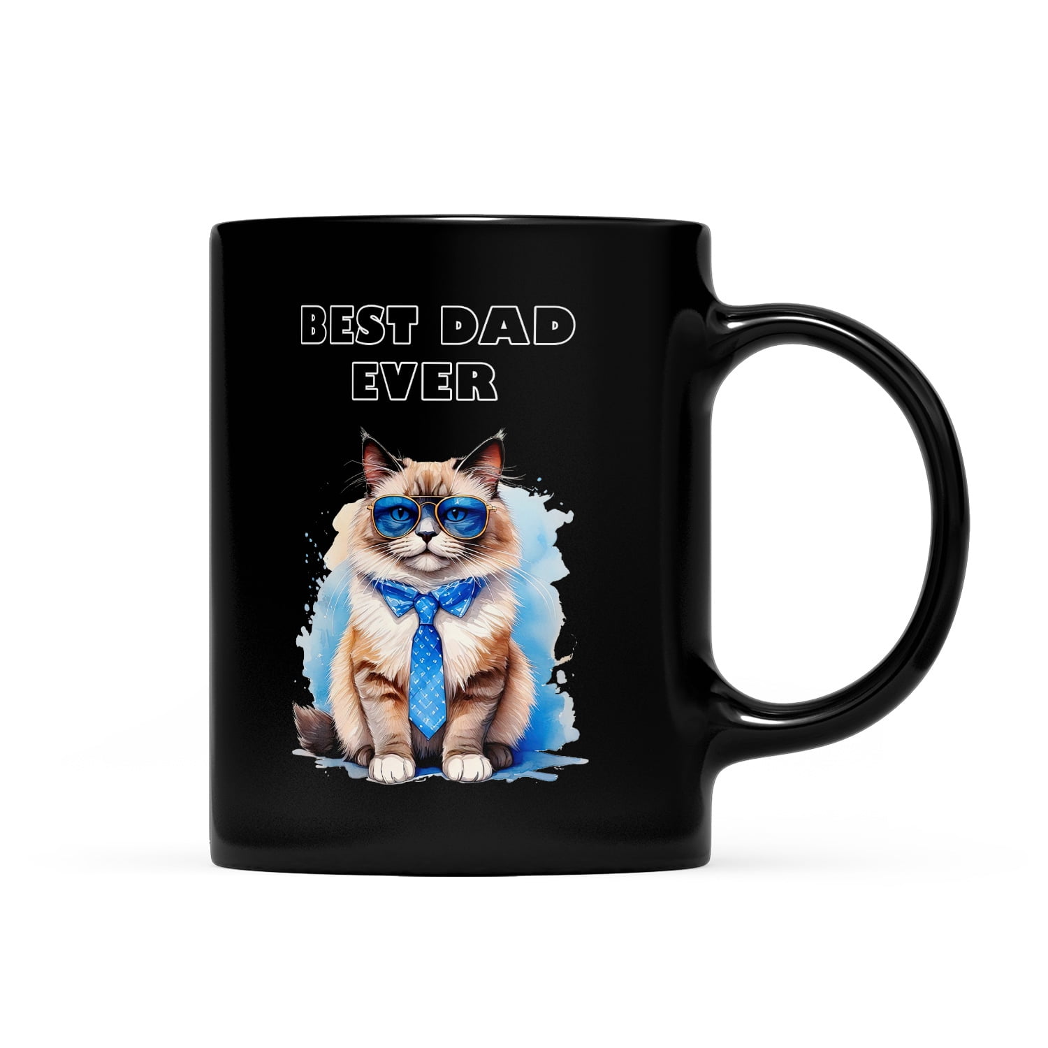 Happy Father's Day Best Ragdoll Cool Dad Ever Mug Cat Lover Kitten ...