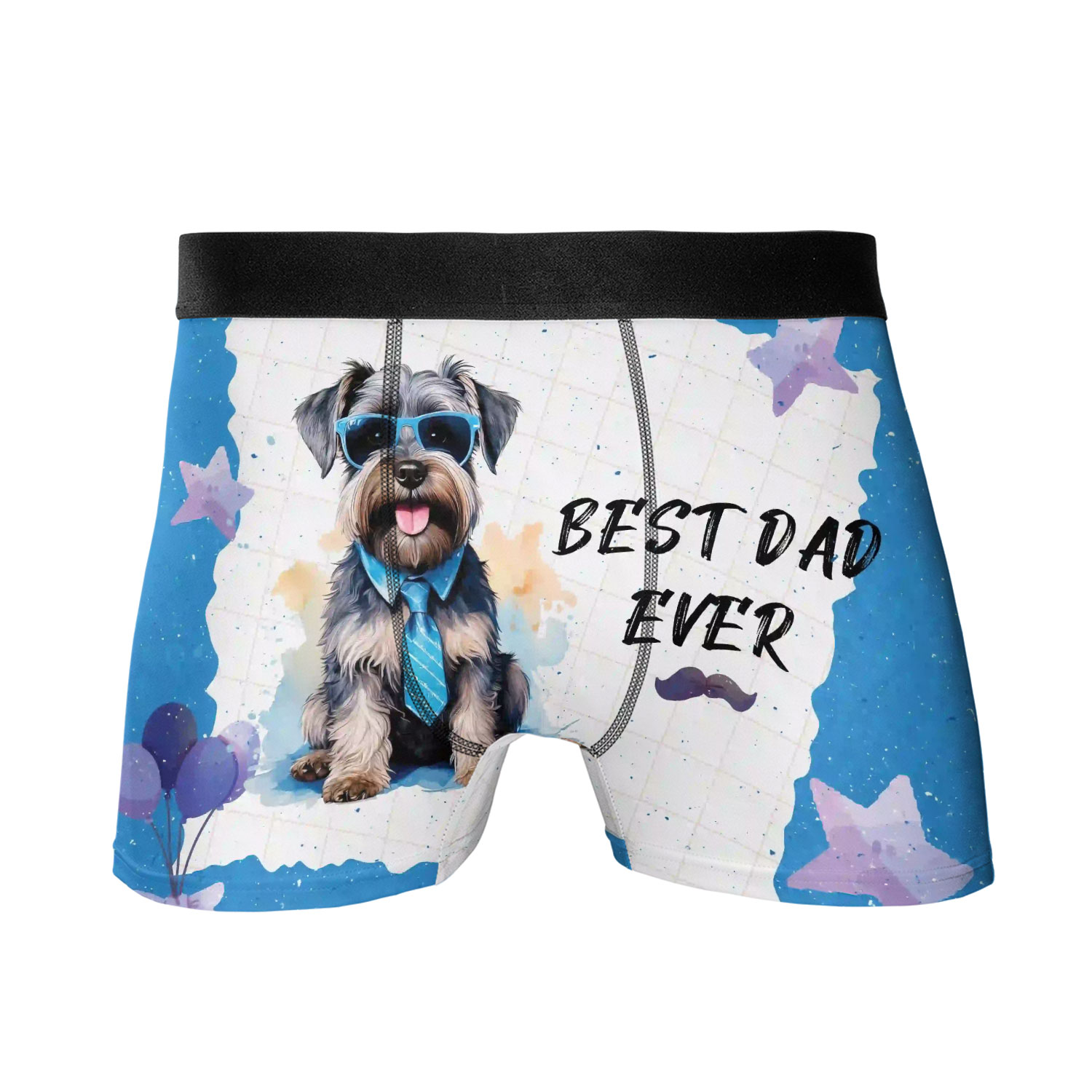 Happy Father's Day Best Schnauzer Cool Dad Ever All Over Print Boxer ...