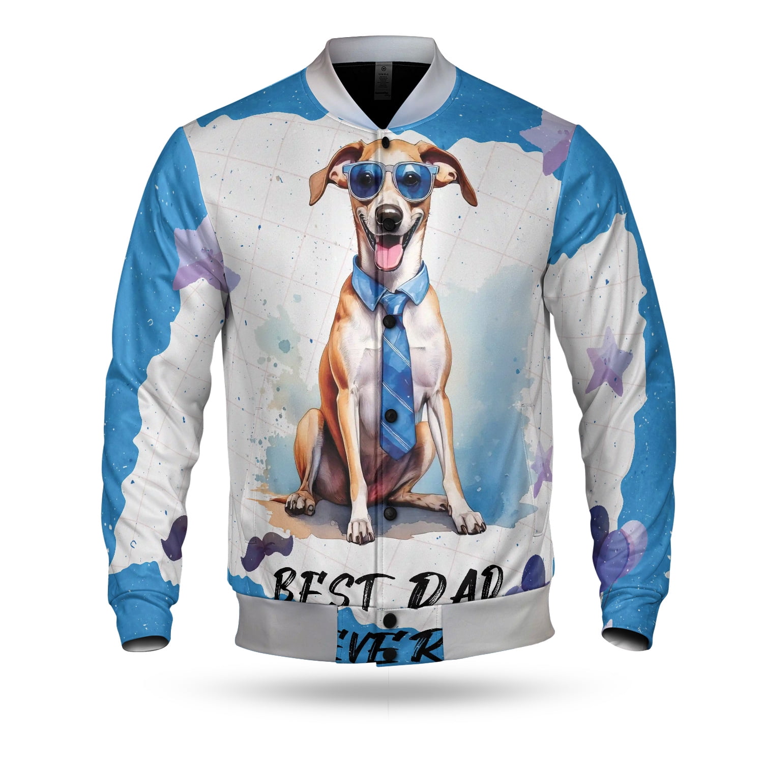 Happy Father's Day Best Whippet Cool Dad Ever All Over Print 3D ...