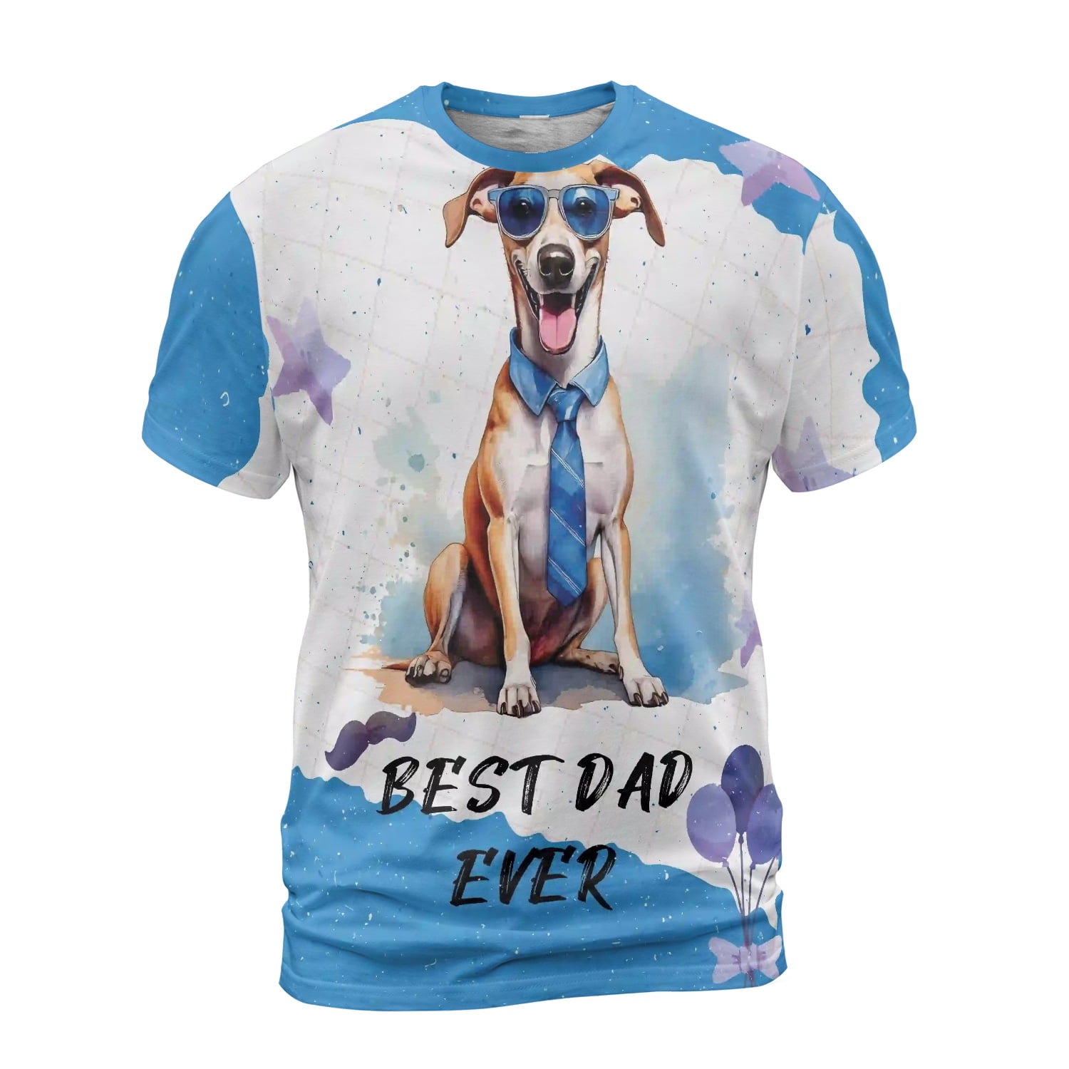 Happy Father's Day Best Whippet Cool Dad Ever All Over Print 3D Shirt ...