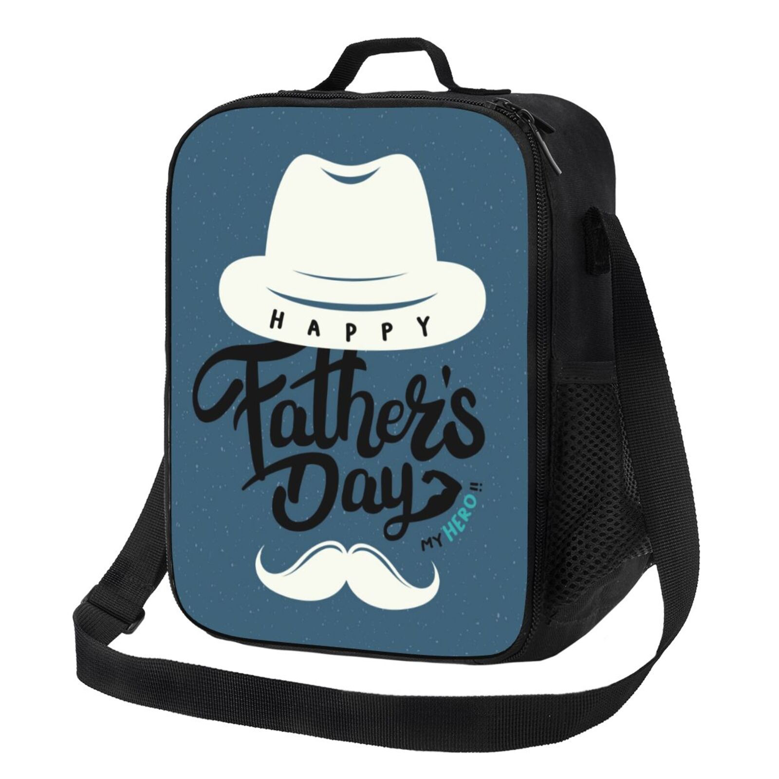 Happy Father's Day Insulated Lunch Bag Lunch Box Reusable Portable Tote ...