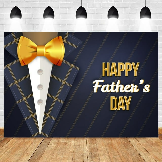 Happy Father's Day Party Backdrop Balloon I Love Dad Background Thank ...