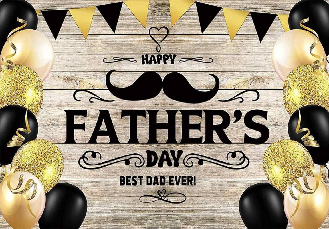 Happy Father's Day The Best Dad Custom Birthday Backdrop Background ...