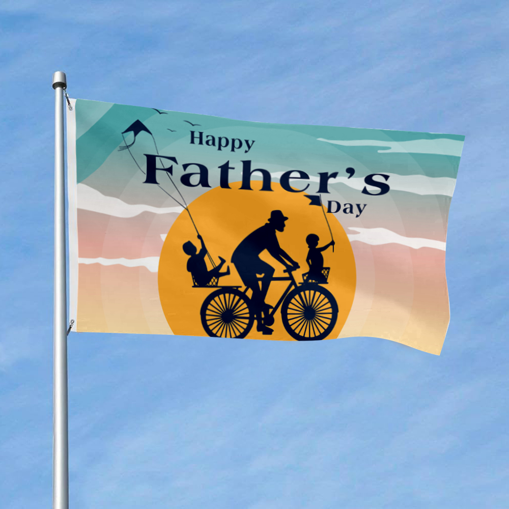 Happy Fathers Day Flag,Happy Fathers Day Flags,Happy Father's Day Flag ...