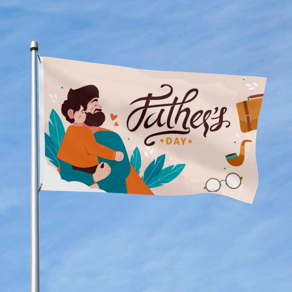 Happy Fathers Day Flag,Happy Fathers Day Flags,Happy Father's Day Flag ...