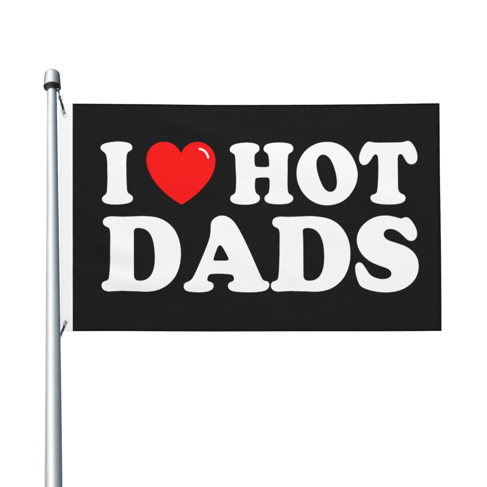 Happy Fathers Day I Love Dad Flags for Yard Outside Decorations 3x5 Ft ...