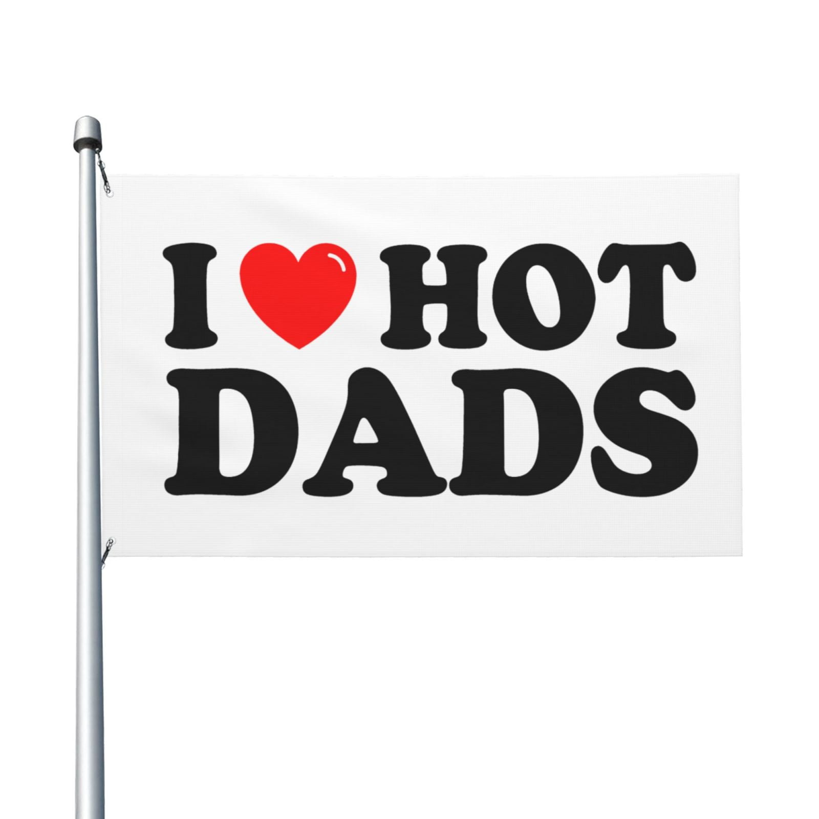 Happy Fathers Day I Love Dad Flags for Yard Outside Decorations 3x5 Ft ...