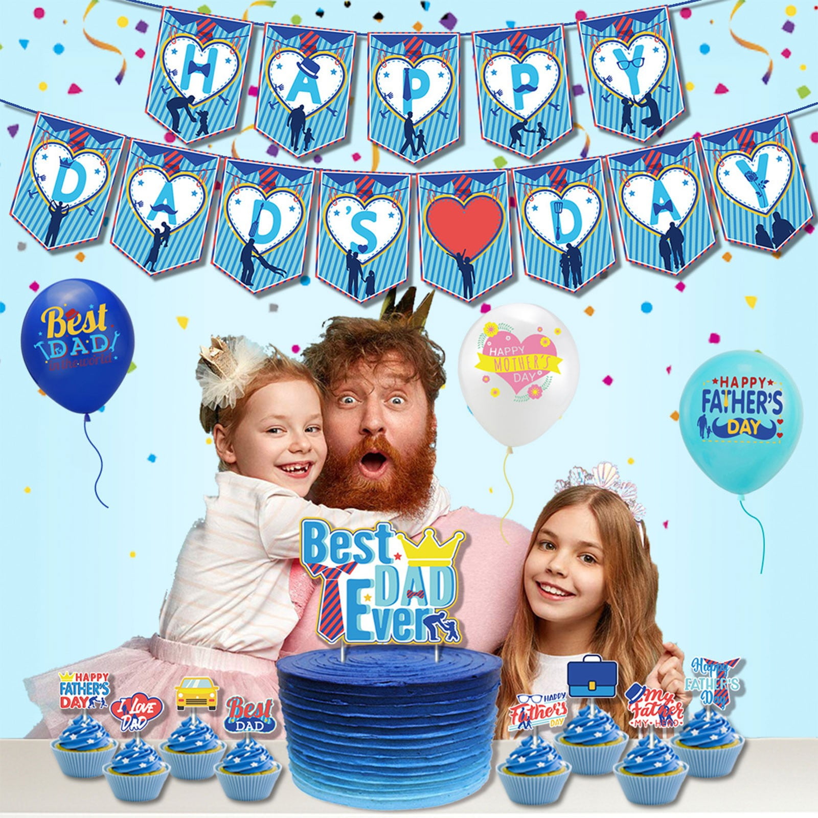 Happy Fathers Day Party Decorations, Happy Fathers Day Party Supplies ...
