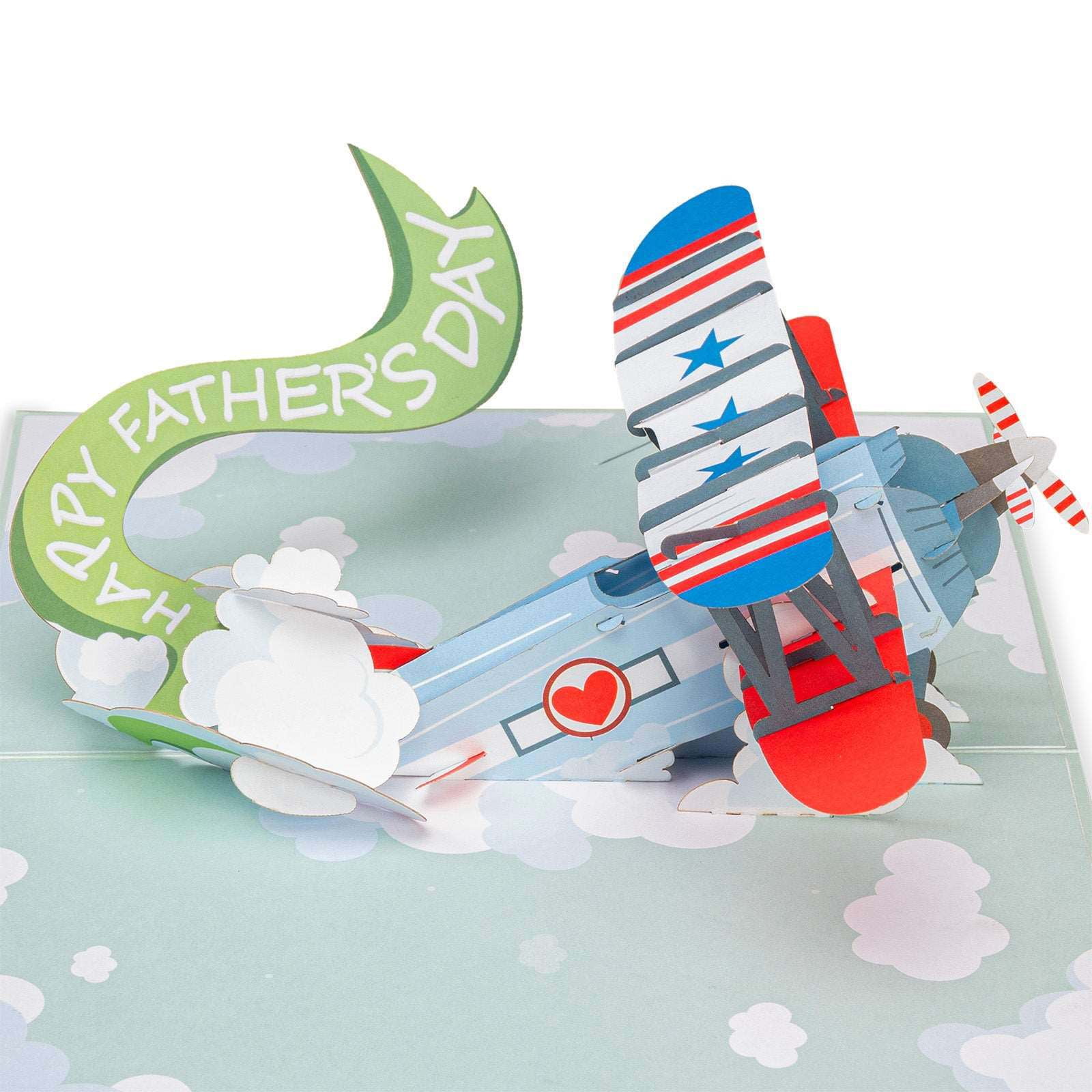 Happy Fathers Day Plane Pop Up Card - Walmart.com