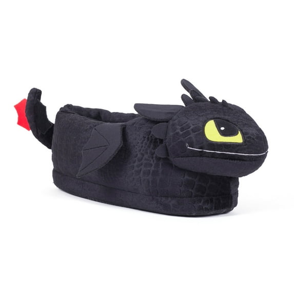 Toothless Slippers - Cozy Night Fury Dragon Design - Walmart.com
