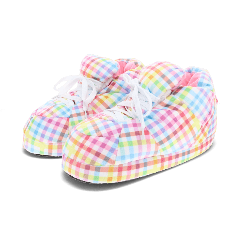 Happy Feet Mens and Womens Standard Sneaker Slippers - Walmart.com