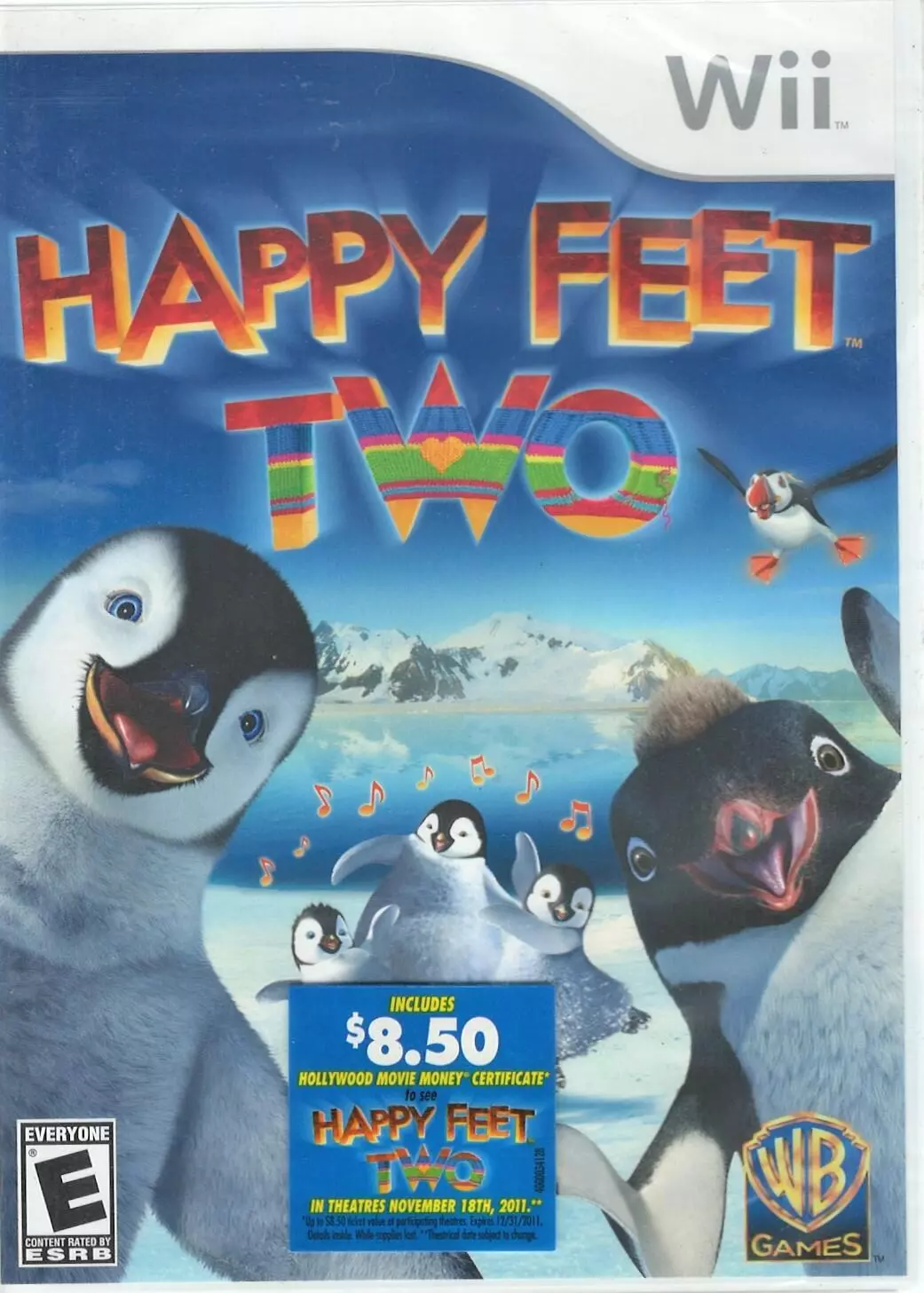 Happy Feet Two: The Videogame WII (Brand New Factory Sealed US Version ...