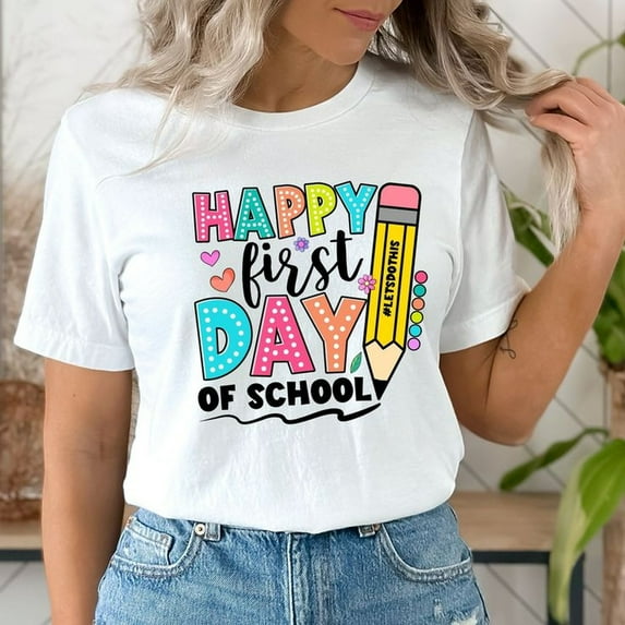 Happy First Day of School S1Hirt, Welcome Back To School hirt, Back To ...