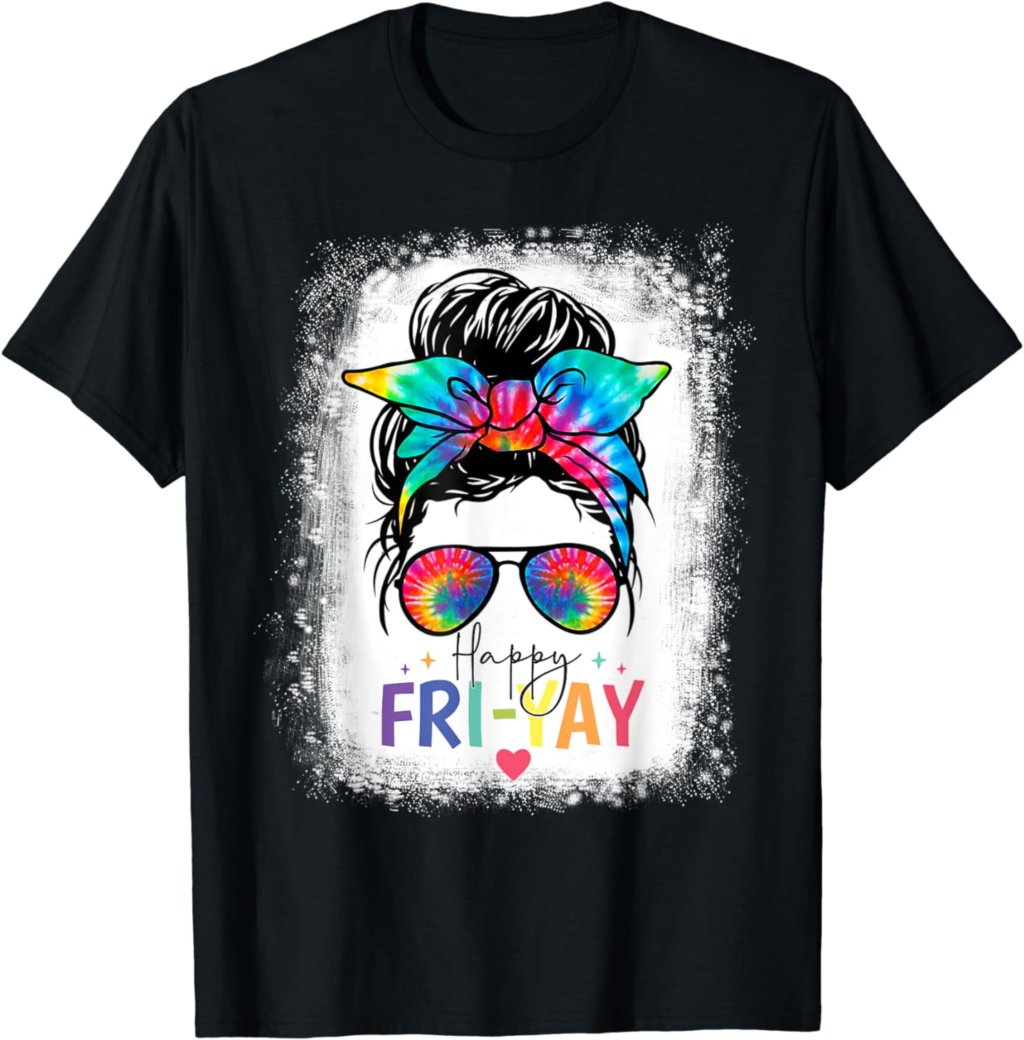 Happy Fri-Yay Friday Funny Teacher Life Happy Friday T-Shirt - Walmart.com
