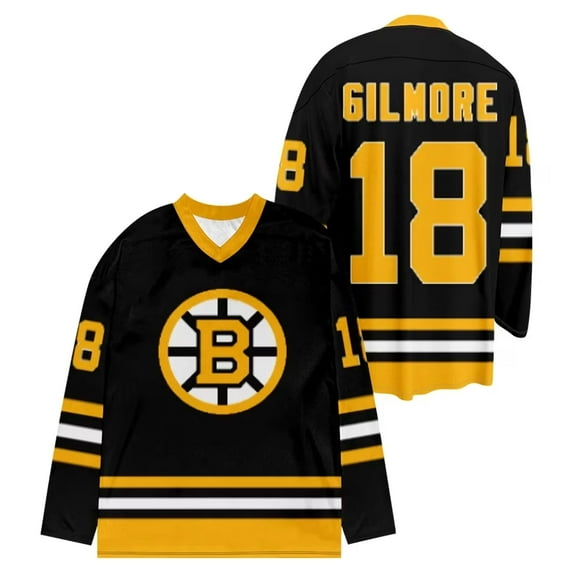 Happy Gilmore 2 Graphic Cosplay Hockey Jersey – Unisex V-Neck Long ...