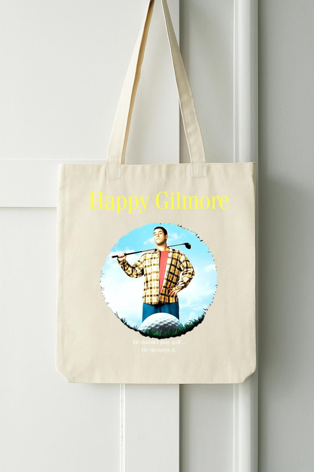 Happy Gilmore Adam Sandler Movie T Bag BLACK men S- EG820 NEW - INSTOCK ...
