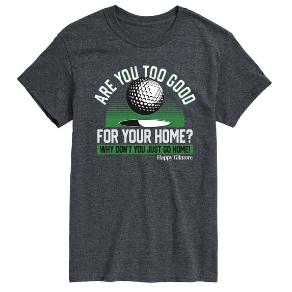 Happy Gilmore - Go Home - Men's Short Sleeve Graphic T-Shirt - Walmart.com