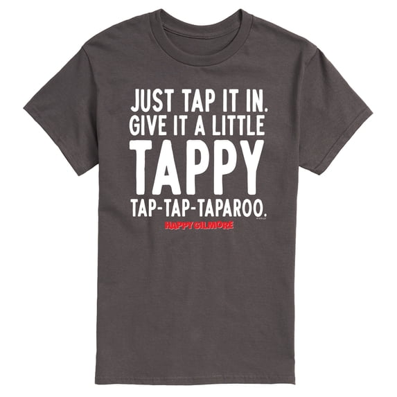 Happy Gilmore - Just Tap It In - Men's Short Sleeve Graphic T-Shirt ...